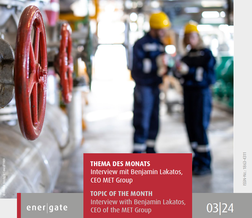 Energate interview with Benjamin Lakatos, CEO of MET Group